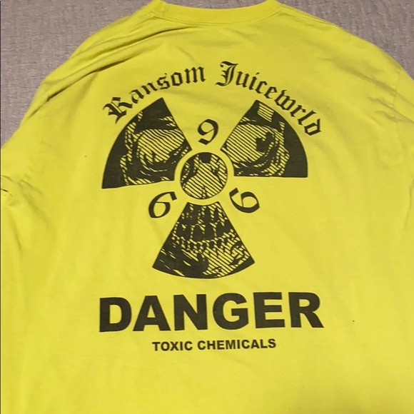 ransom x juice wrld | Shirts | Ransom X Juice Wrld Toxic Chemicals Long ...